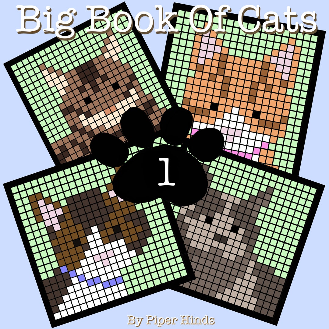 Big Book of Cats One Crochet Digital Pattern - Etsy