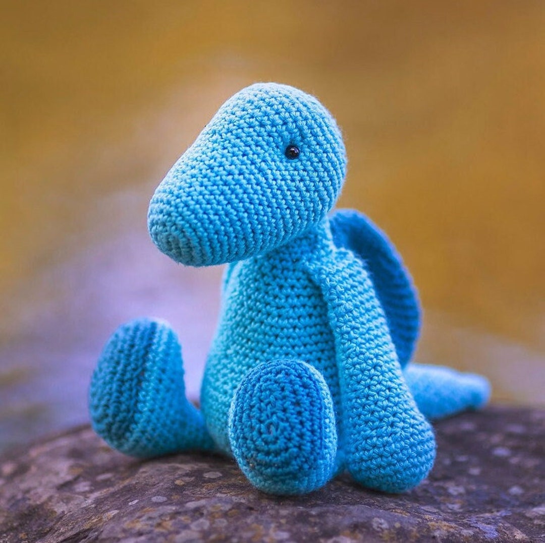 Little Pooko's Friends Spinosaurus Crochet Digital Pattern - Etsy