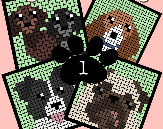 Big Book of Dogs graph Only Crochet Digital Pattern - Etsy