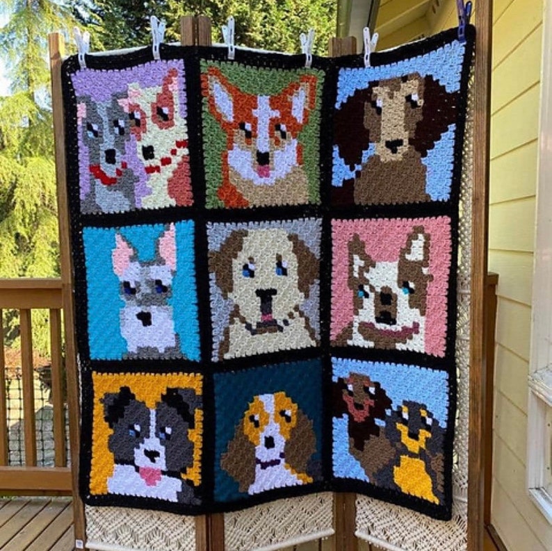 Big Book of Dogs One *graph Only* Crochet Digital Pattern - Etsy