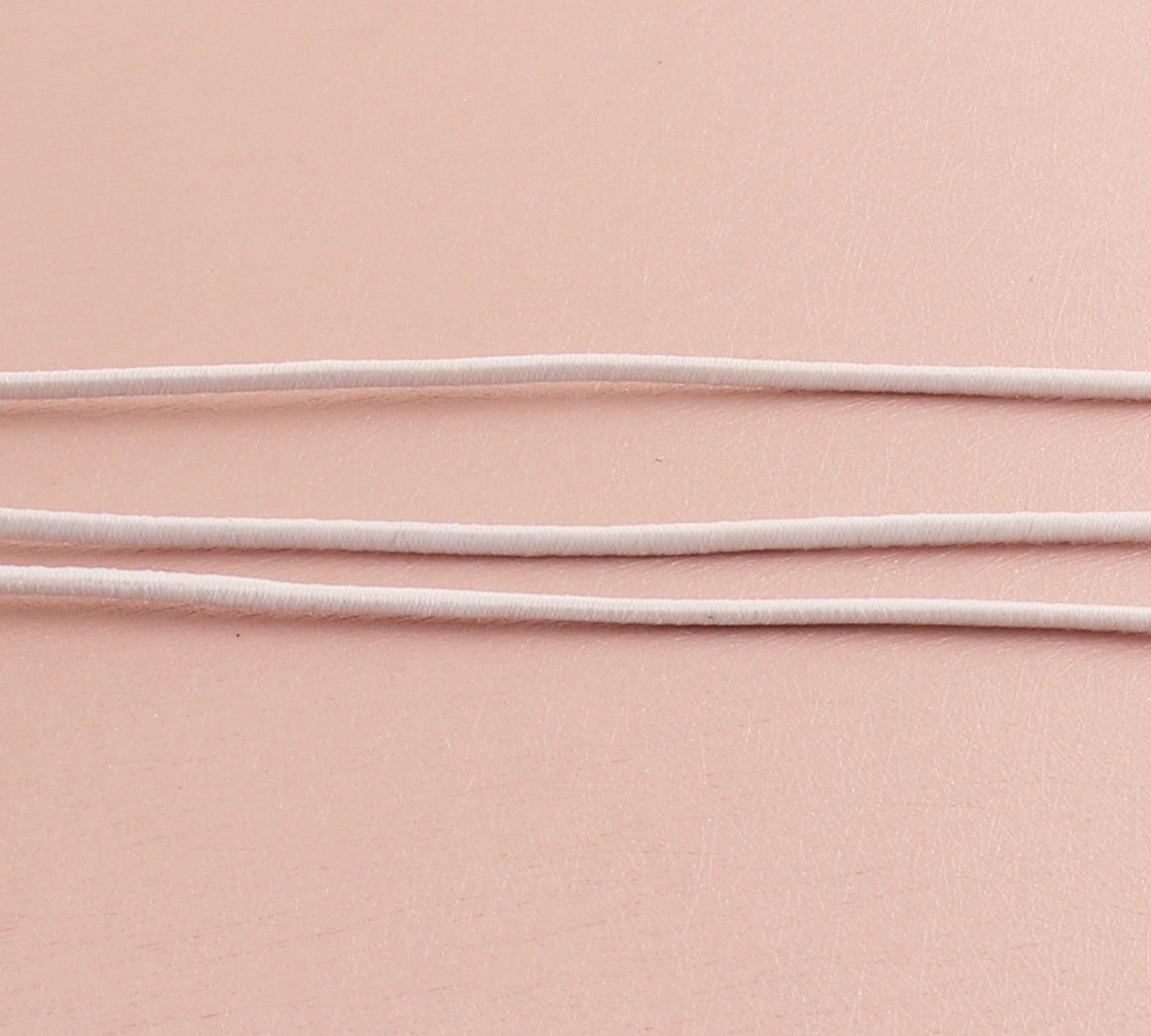 2.0 Mm Elastic Rope Cord White Color Elastic Band Stretch Cord | Etsy