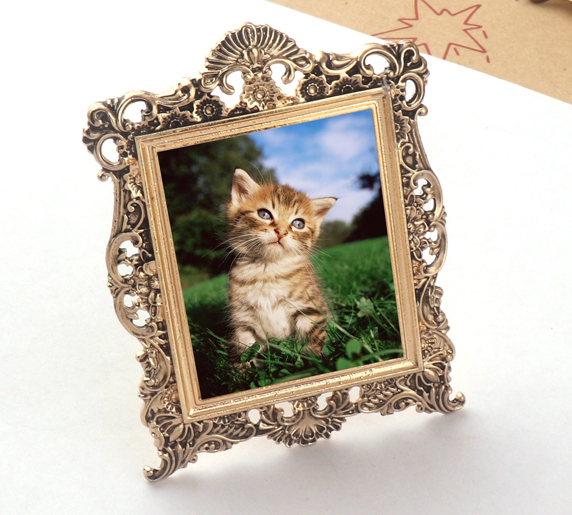 Vintage Style Photo Frame Personalized Photo Giftcouple - Etsy