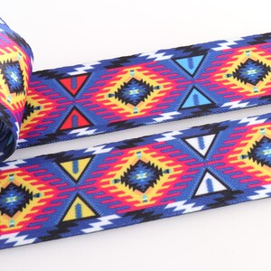 38mm Width Colorful Webbing Chinese Style Unique Design Cotton ...