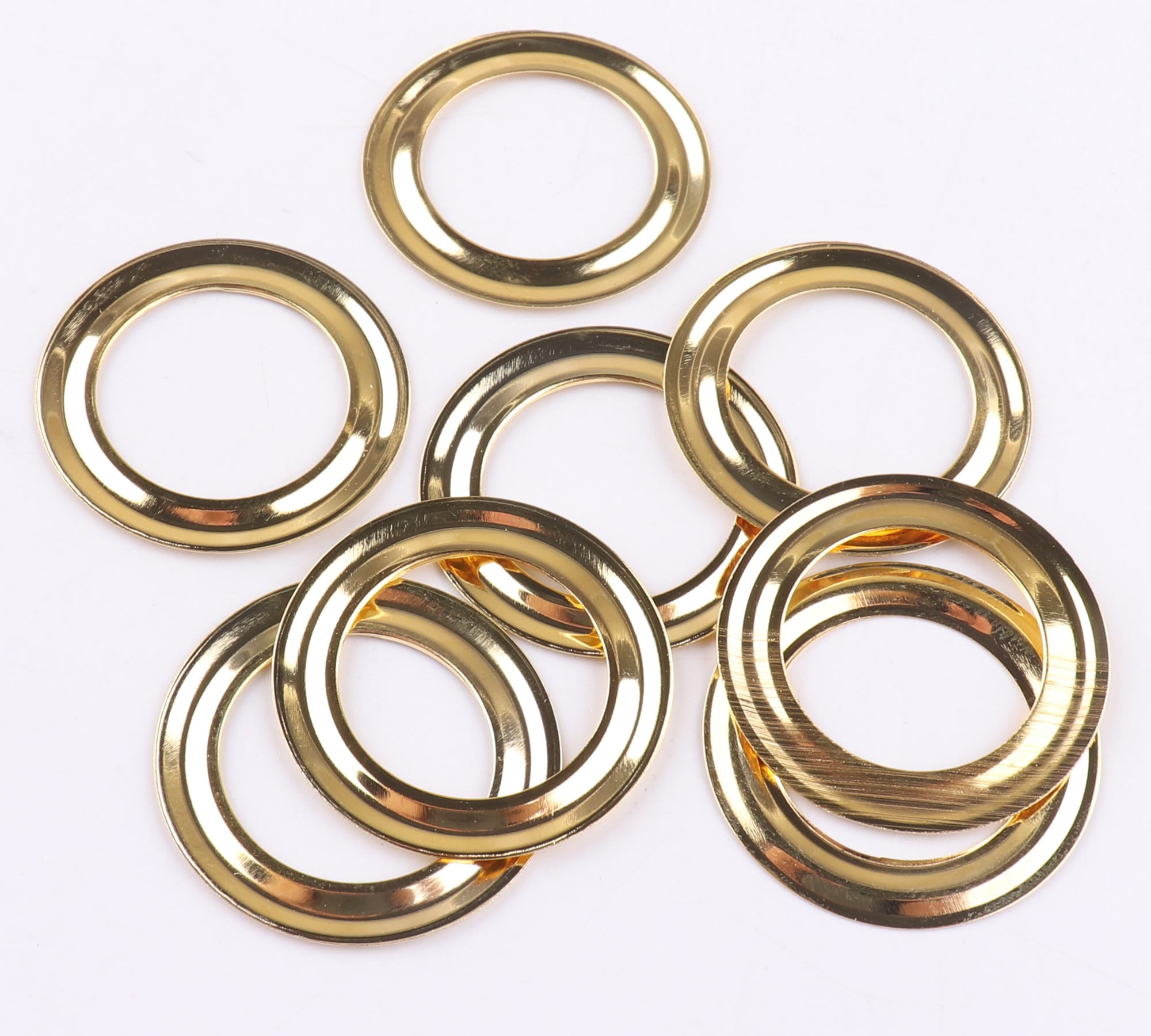 Ojales metálicos de oro de 17 mm ojales con remaches arandelas | Etsy