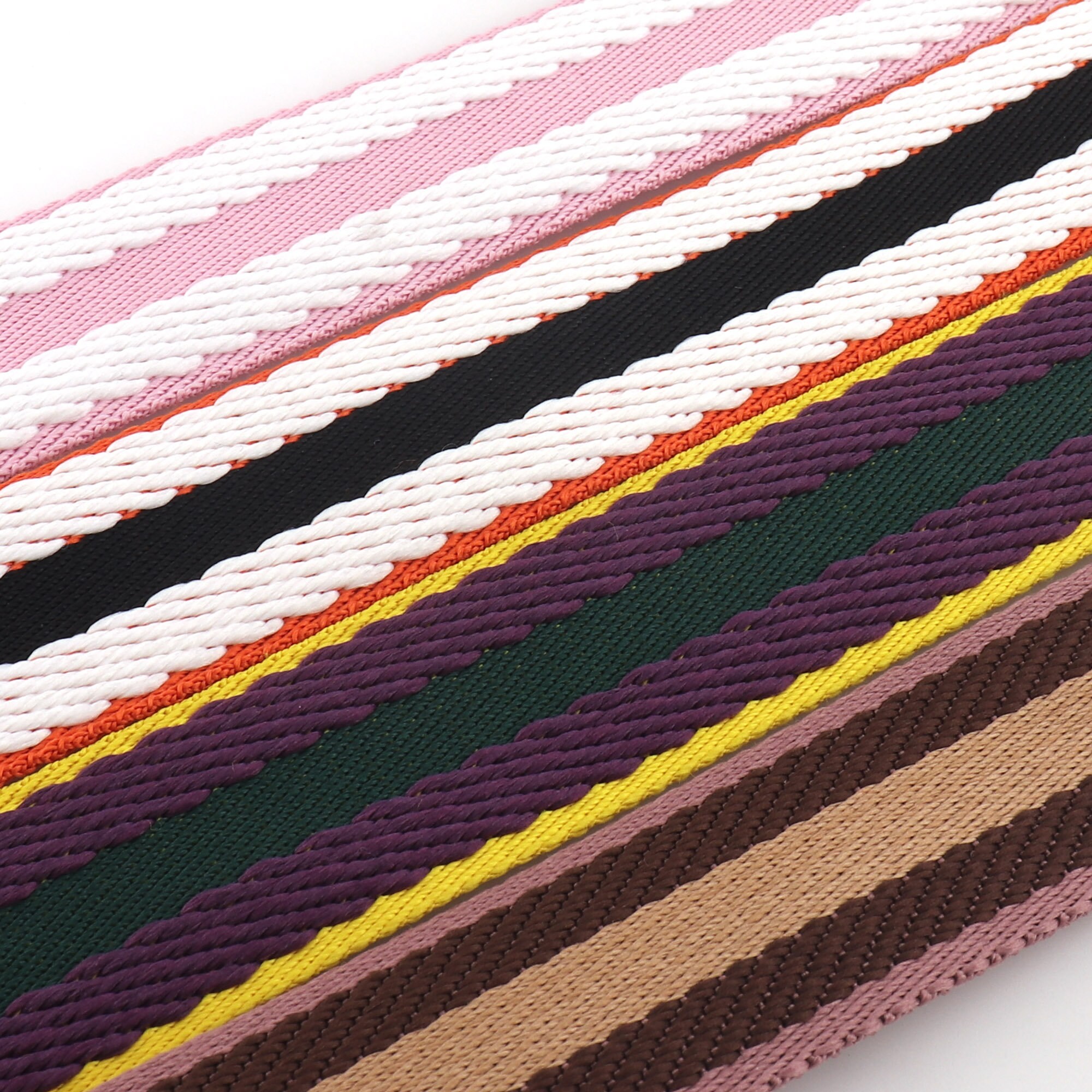 1.5 ''Colorful Cotton Webbing Stripe Webbing Fabric | Etsy