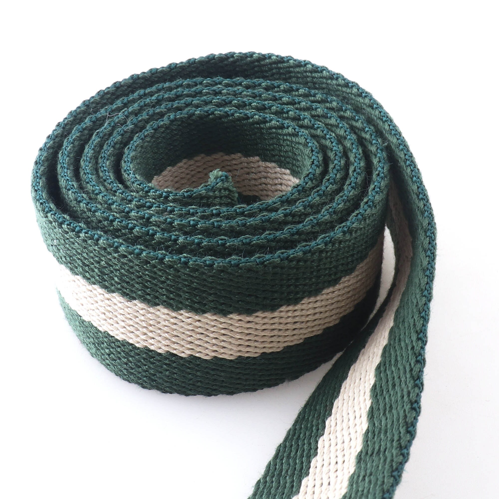 1 1/2 '' Color Cotton Webbing Stripe Webbing Fabric | Etsy