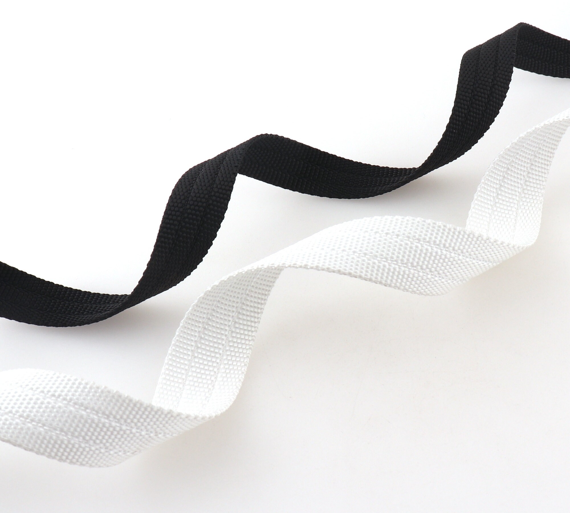 20MM Cotton Webbing Black and White Webbing Strap Ribbon for - Etsy
