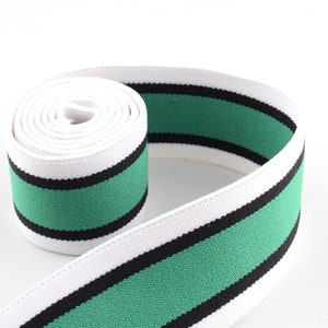 1 1/2 Inch Colorful Stripe Elastic Webbing Elastic Waist Band Elastic ...