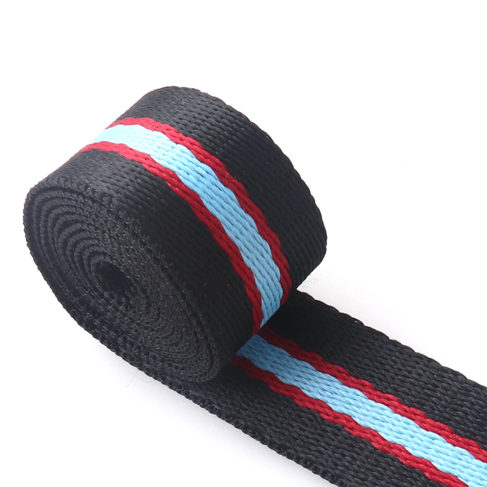 1'' Stripe Webbing 25mm Webbing Color Cotton Webbing - Etsy