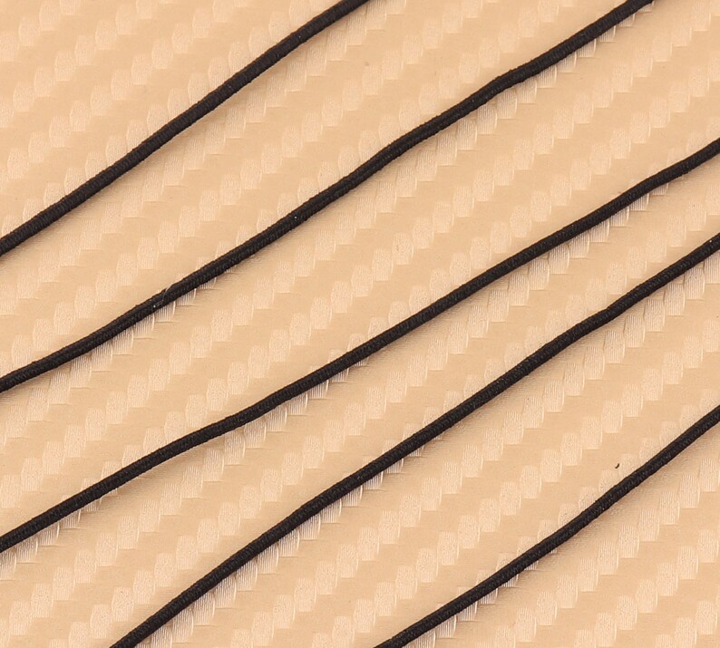 1.0 Mm High Elastic Rope Thin Round Elastic Rope Rubber Band - Etsy