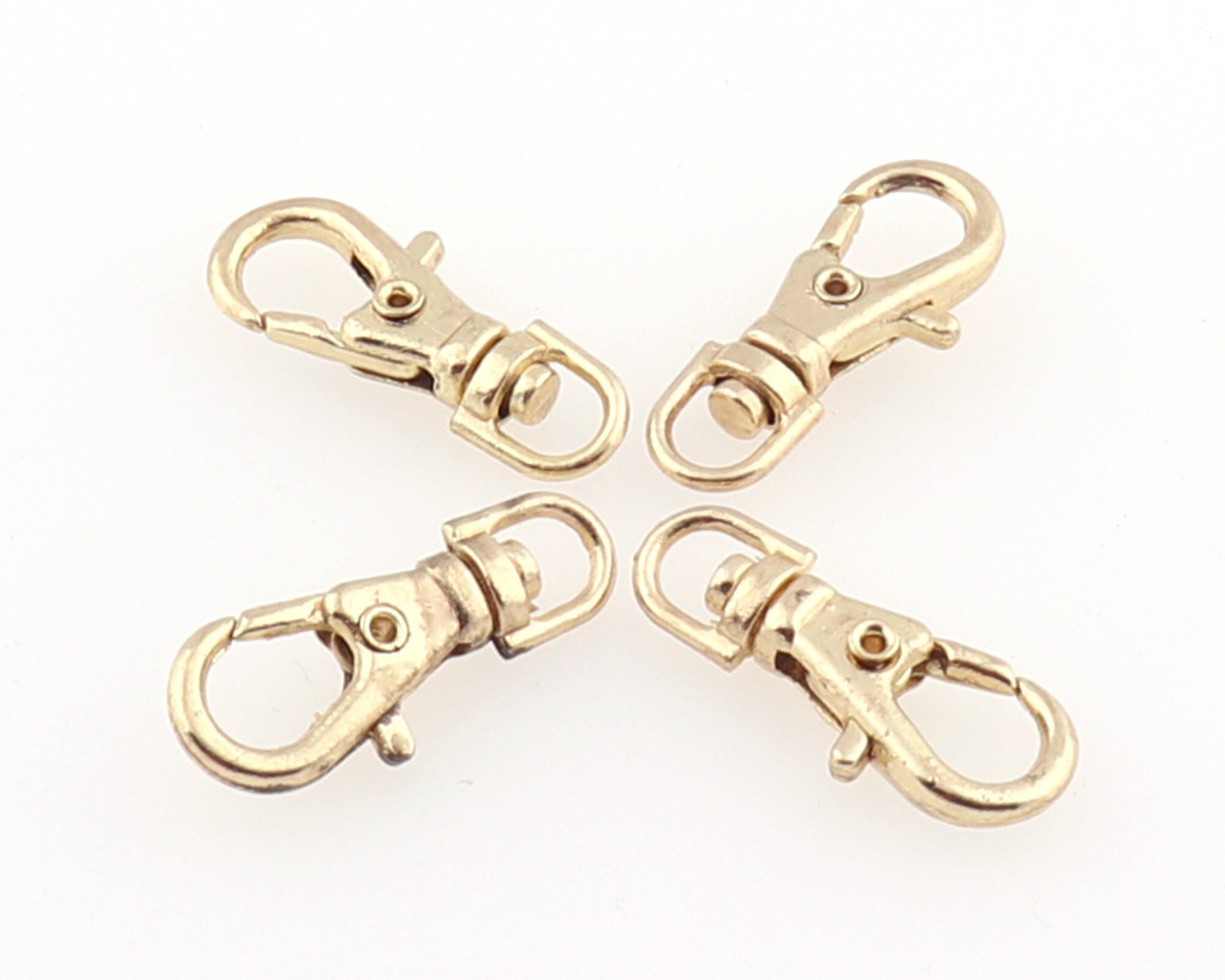 3mm Small Clasp Lobster Swivel Clasps Light Gold Clasp for - Etsy Canada