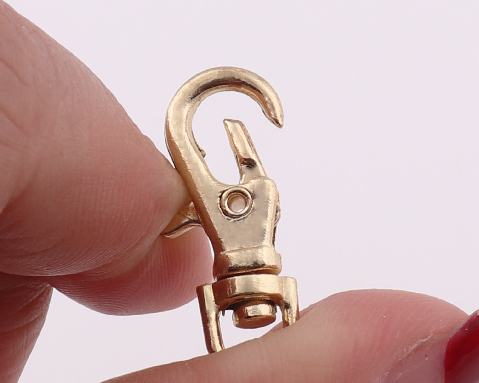 3mm Small Clasp Lobster Swivel Clasps Light Gold Clasp for - Etsy Canada