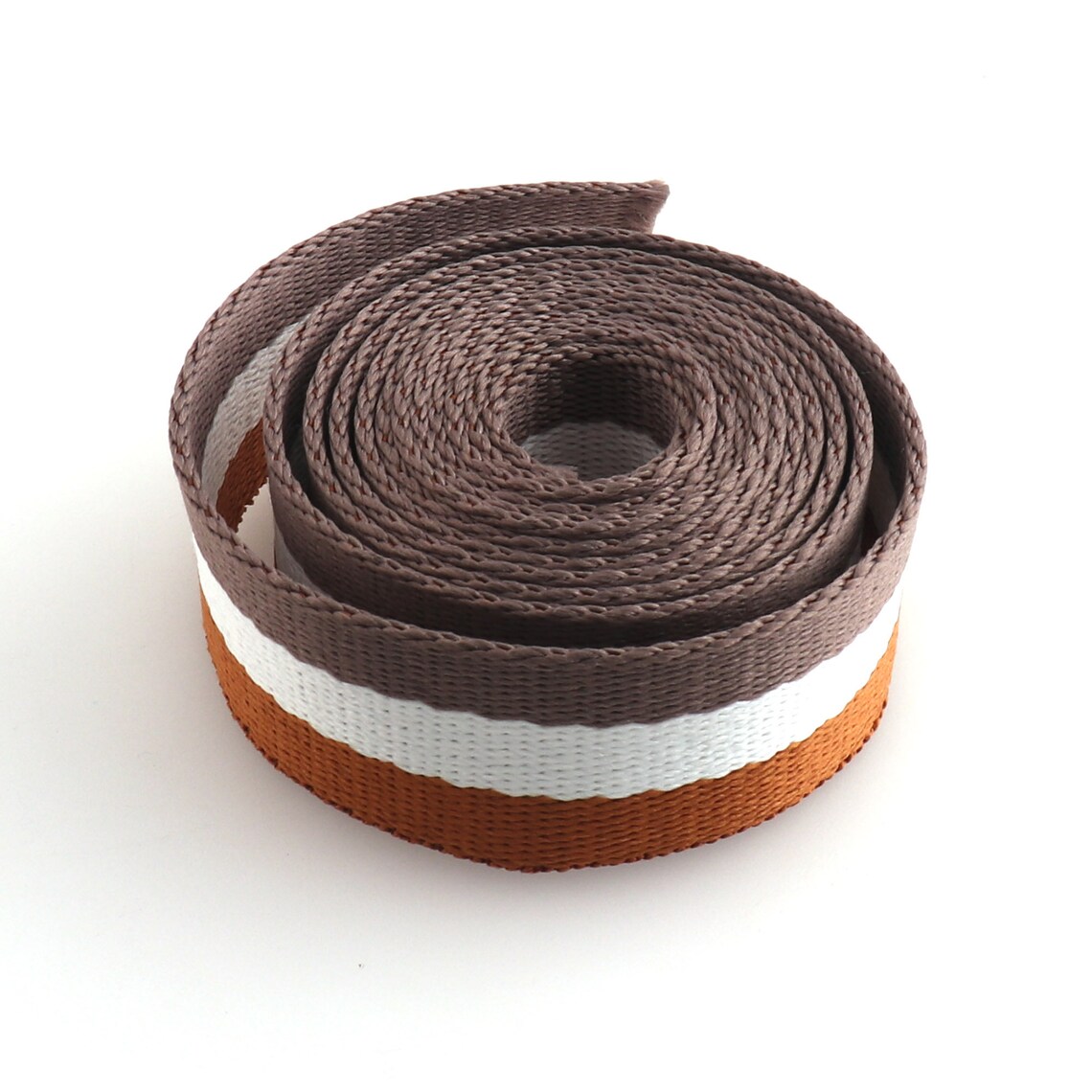 1 Inch Nylon Webbing Brown Color Stripe Webbing High Quality - Etsy