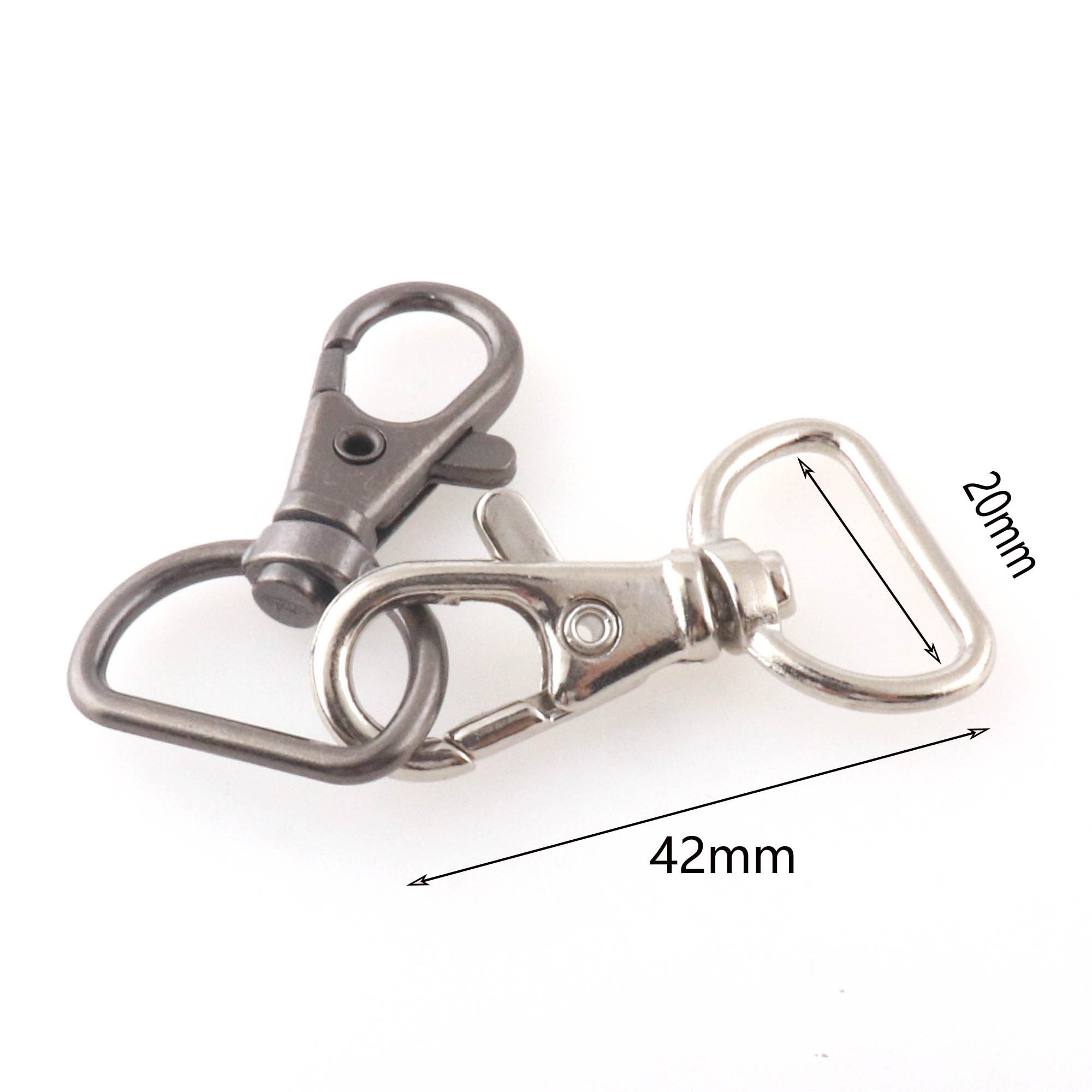 20mm Swivel Clasp Snap Hook Metal Hook Lobster Clasps With - Etsy