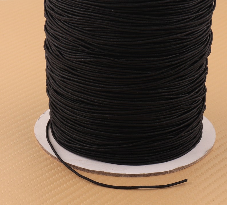 1.0 Mm High Elastic Rope Thin Round Elastic Rope Rubber Band - Etsy