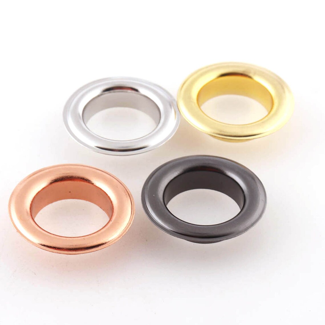 17mm Inner Large Metal Eyelets Grommets Round Shape Gunmetal - Etsy