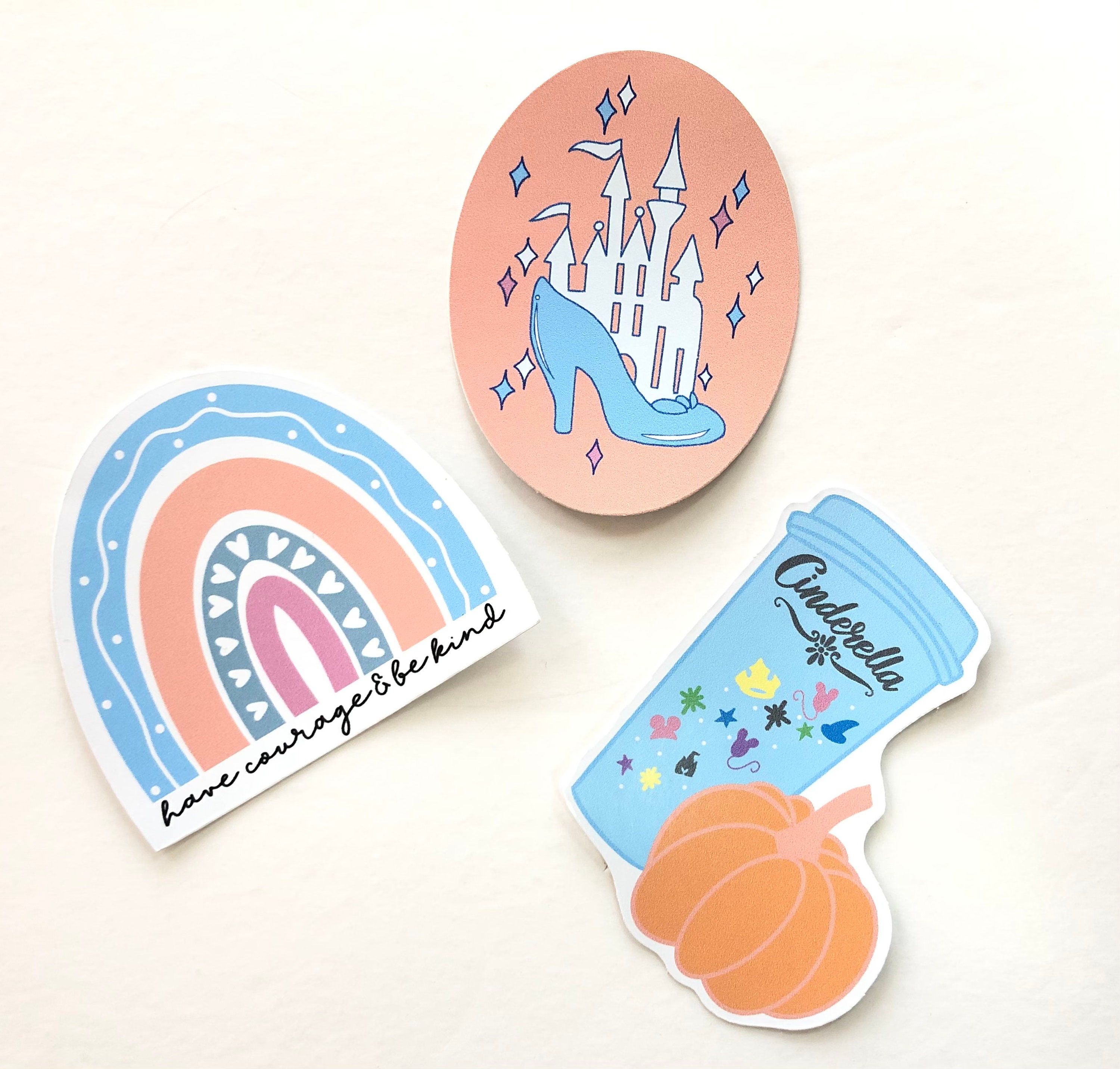 Cinderella Sticker Set | Etsy