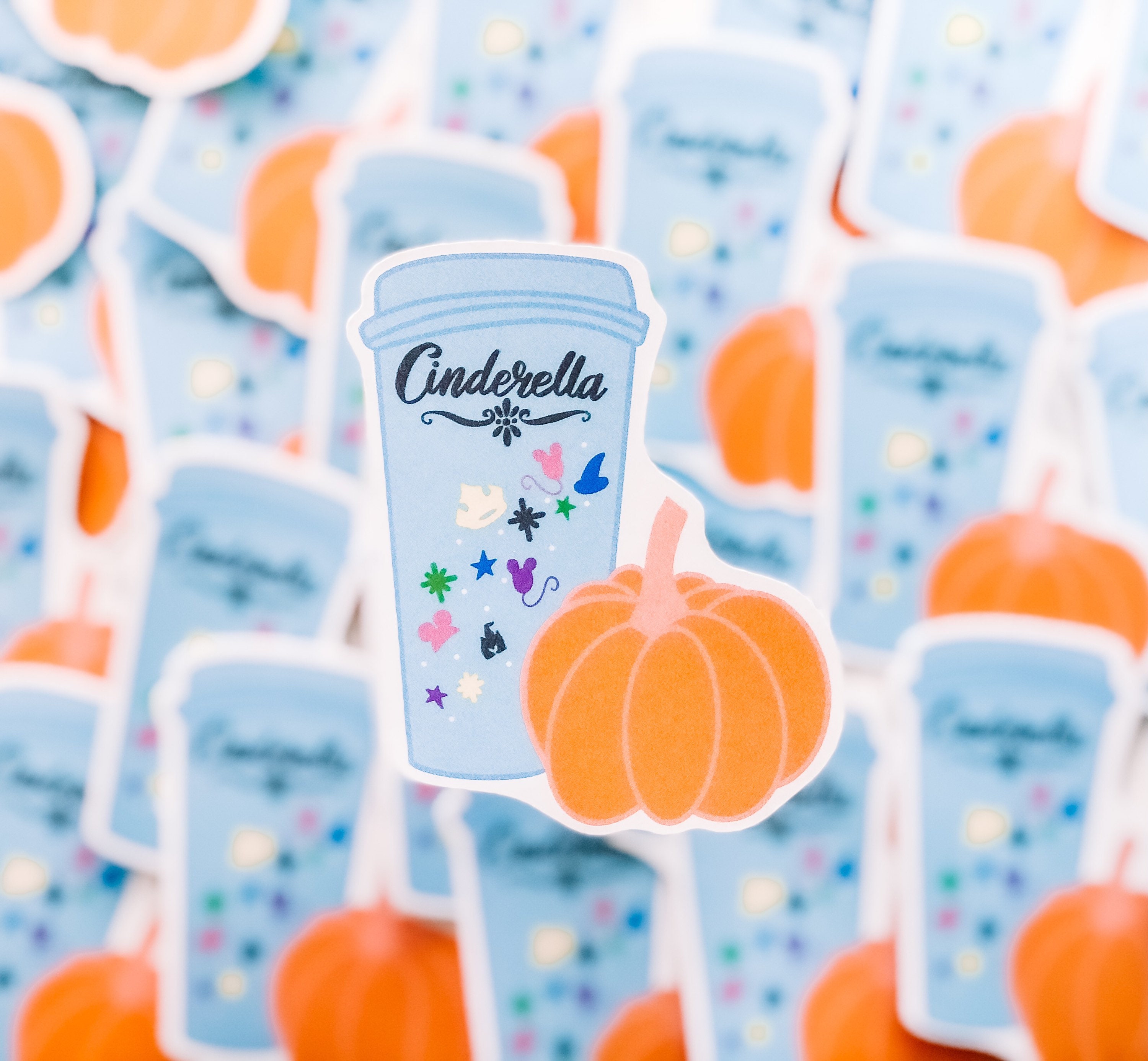 Cinderella Sticker Set | Etsy