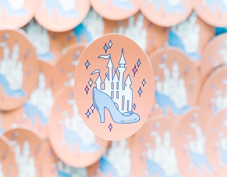 Cinderella Sticker Set - Etsy