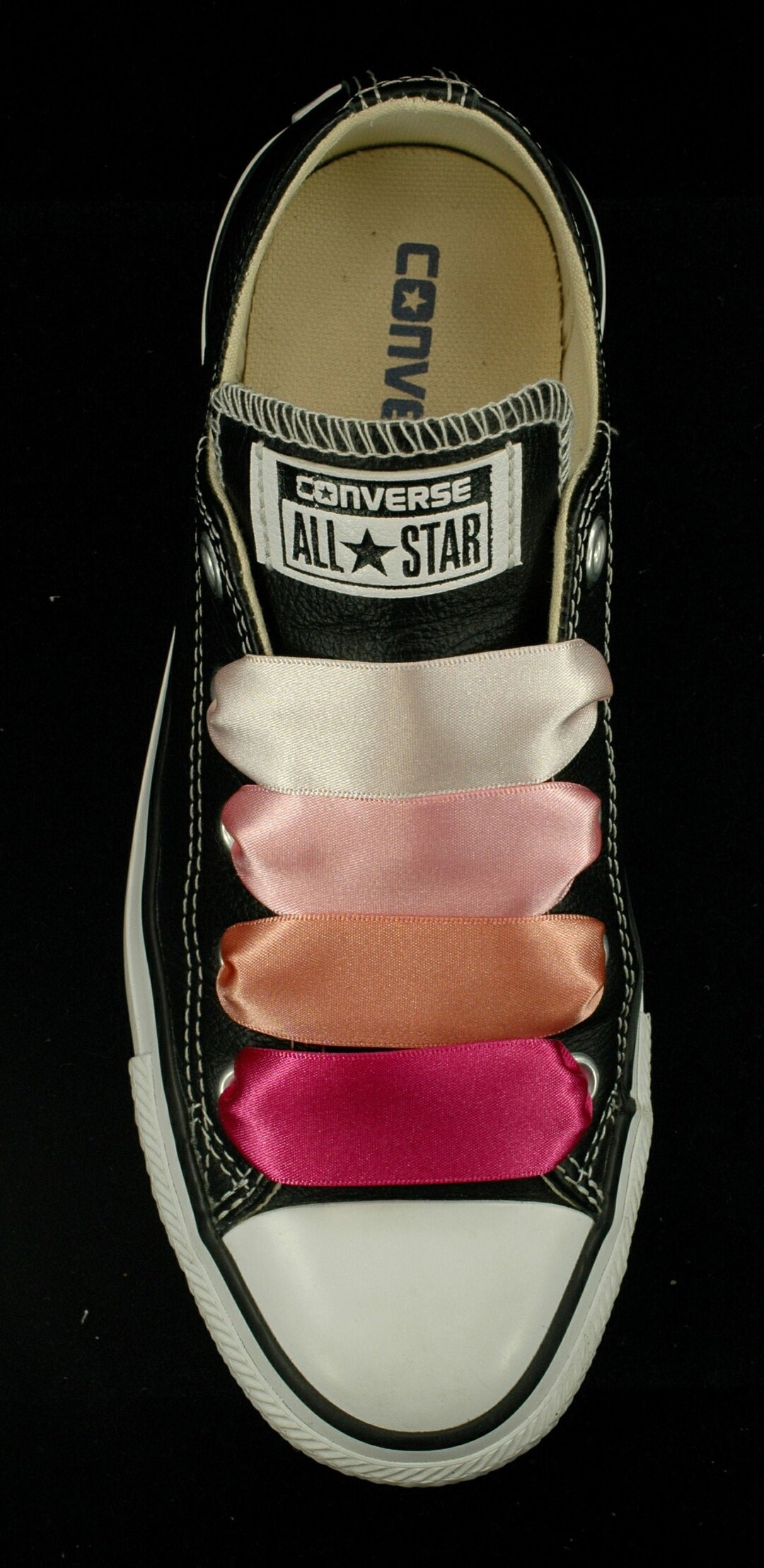 Shoelace Pair - 25mm Pinks Satin Ribbon Laces - Etsy