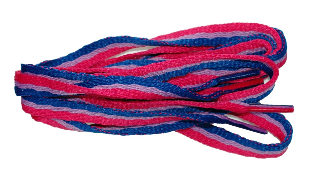 Bi LGBTQ+ Shoelaces for PRIDE! - Etsy UK