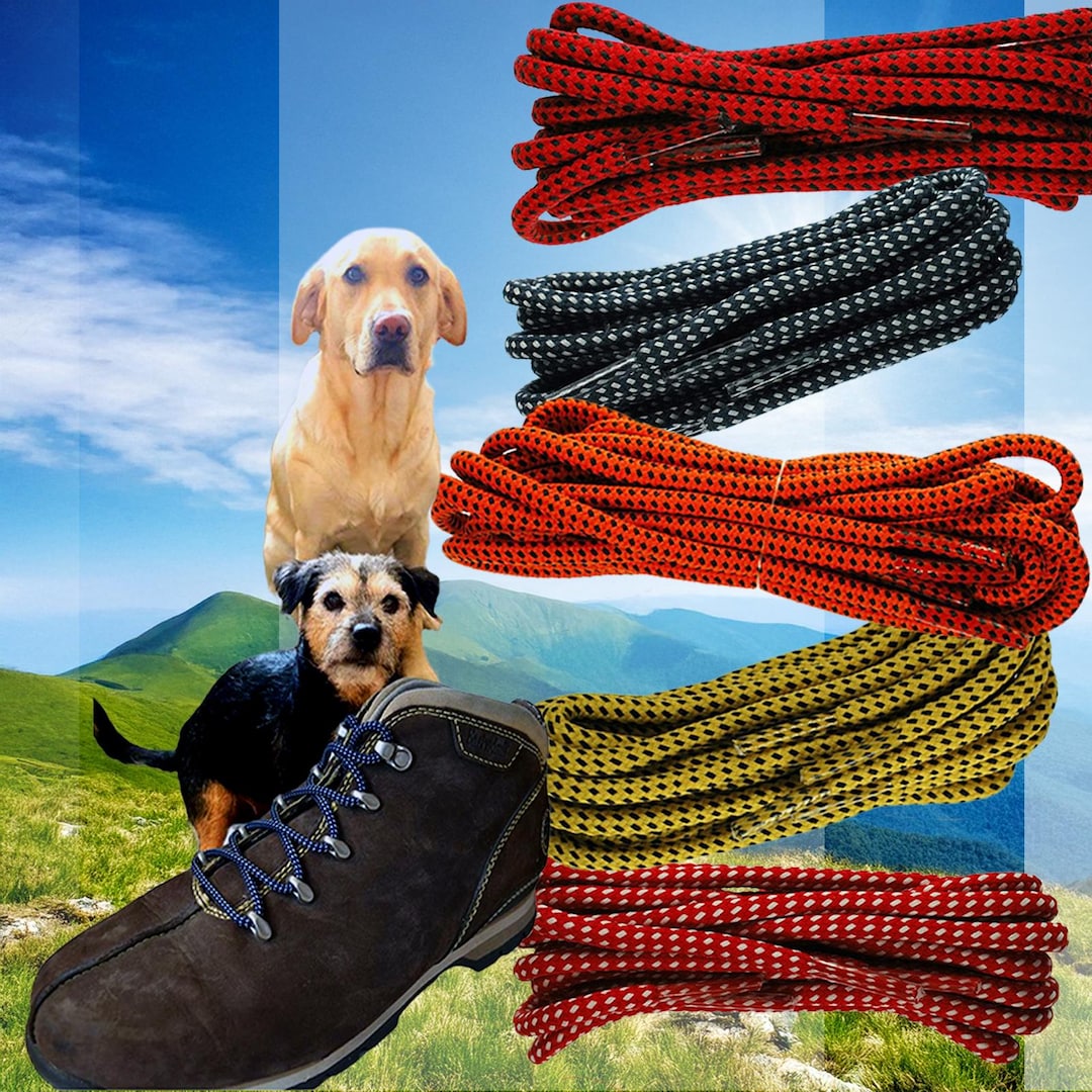 Durable Berghaus Check Boot Laces - 4mm Hiking & Work Boot Cord - Etsy