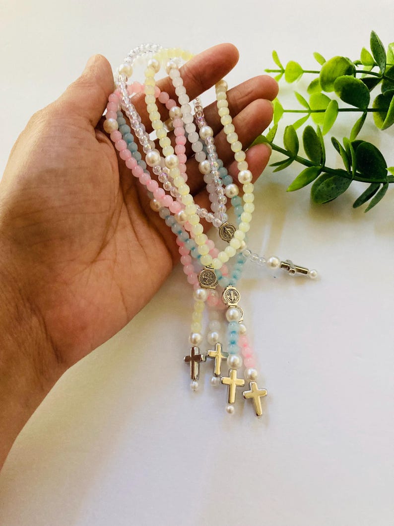 Miniature Beaded Tiny Christian Rosary - Etsy