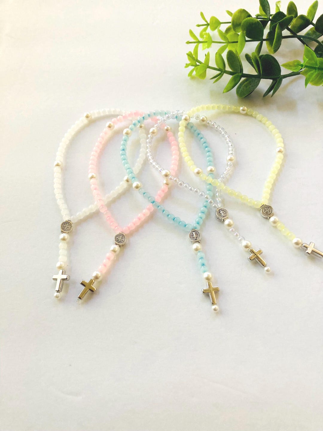 Miniature Beaded Rosary for Christian Rosary - Etsy