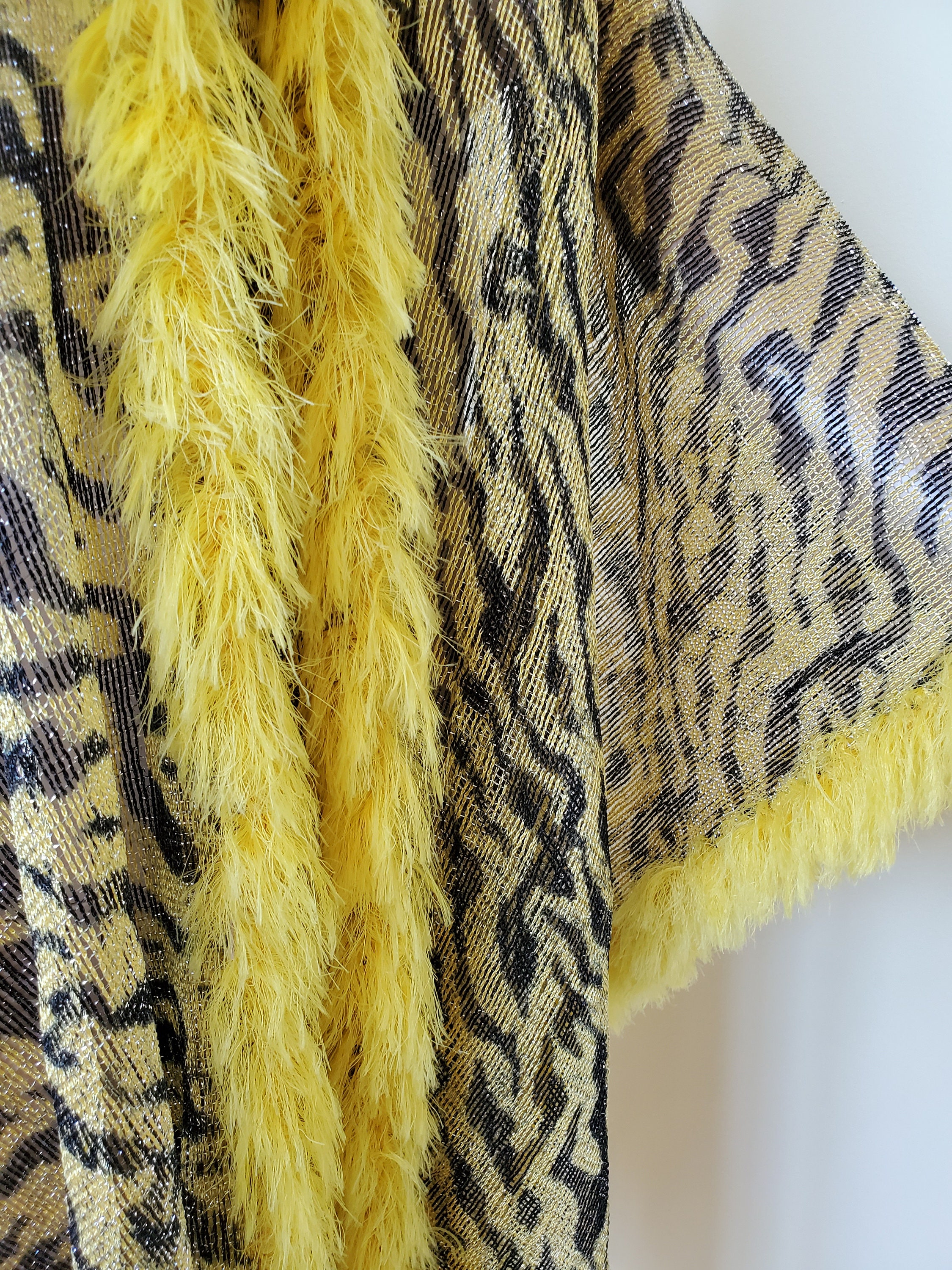 Shawl / Ruana / Light Open Wrap / Beach Cover up Mesh Kimono With ...