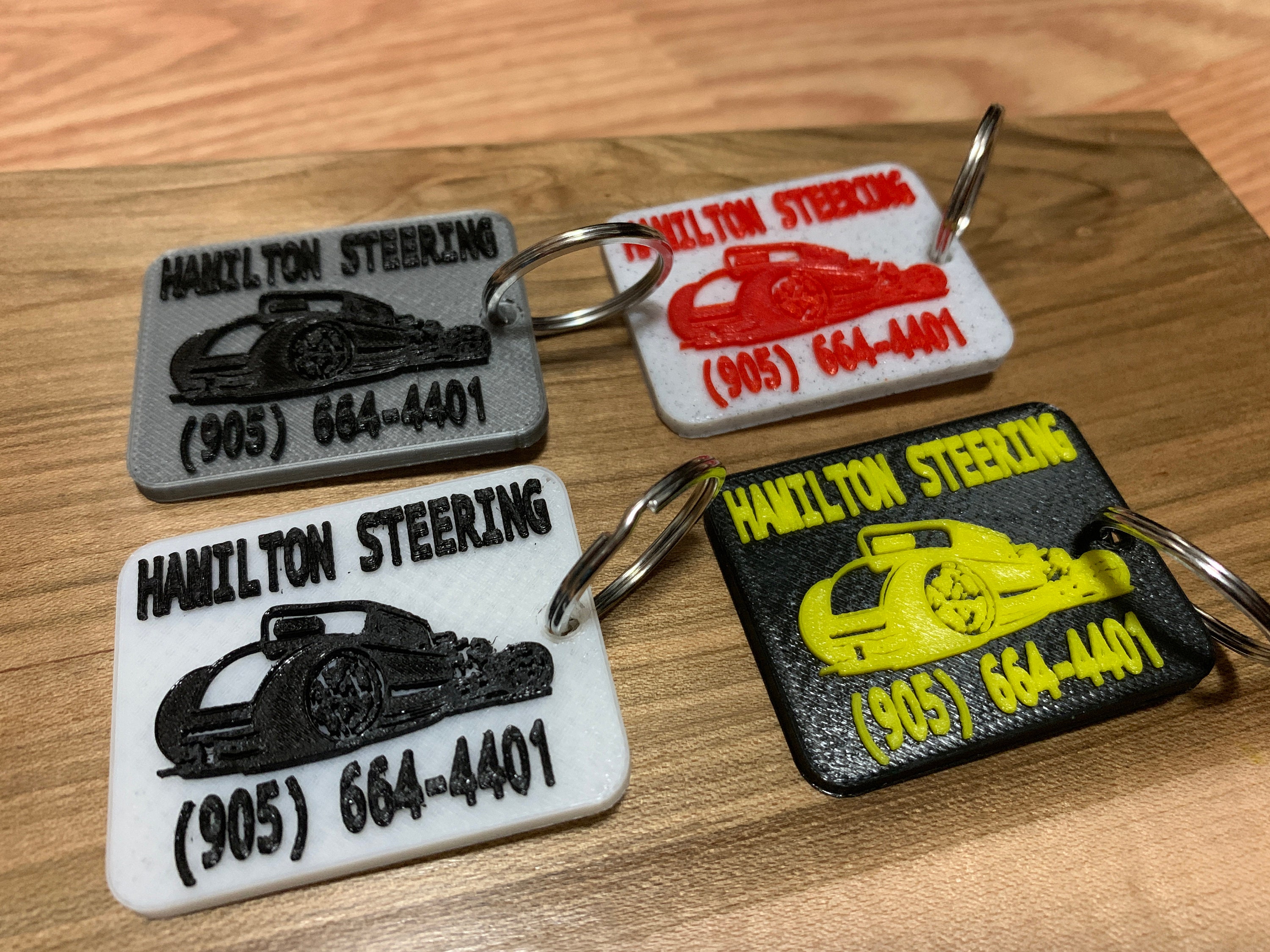 Custom 3D Printed Key Tags / Dog Tags / Nameplates - Etsy Canada