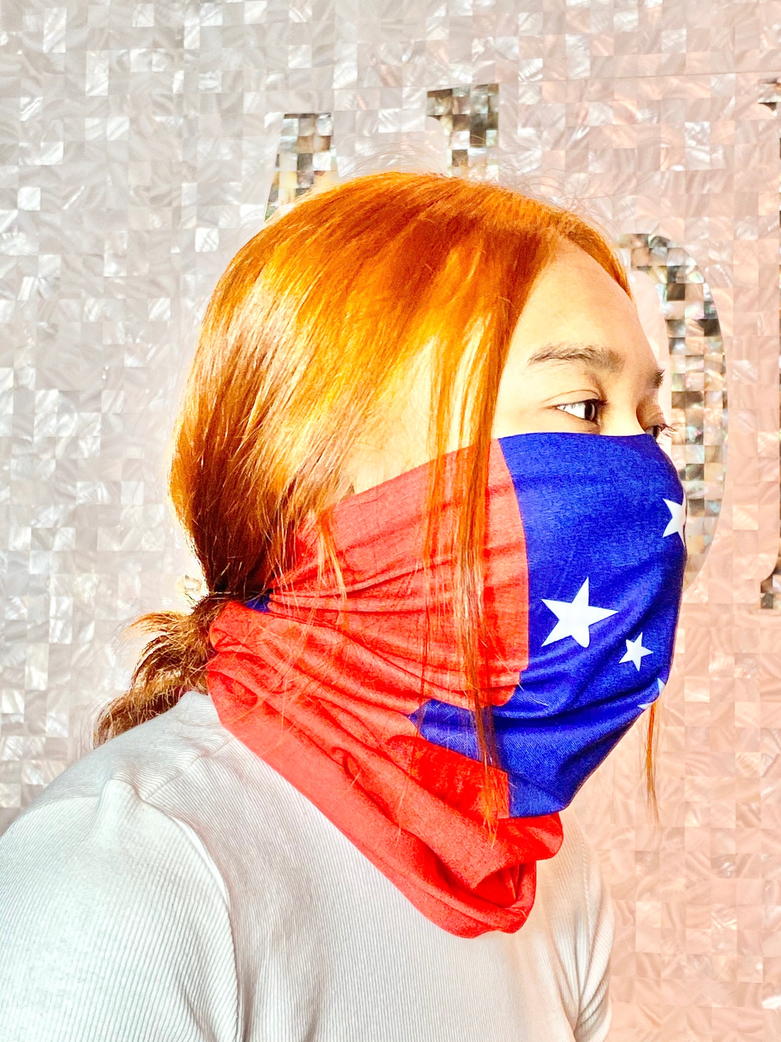 Western Samoa Flag Face Mask Neck Gaiter Scarf Etc. | Etsy