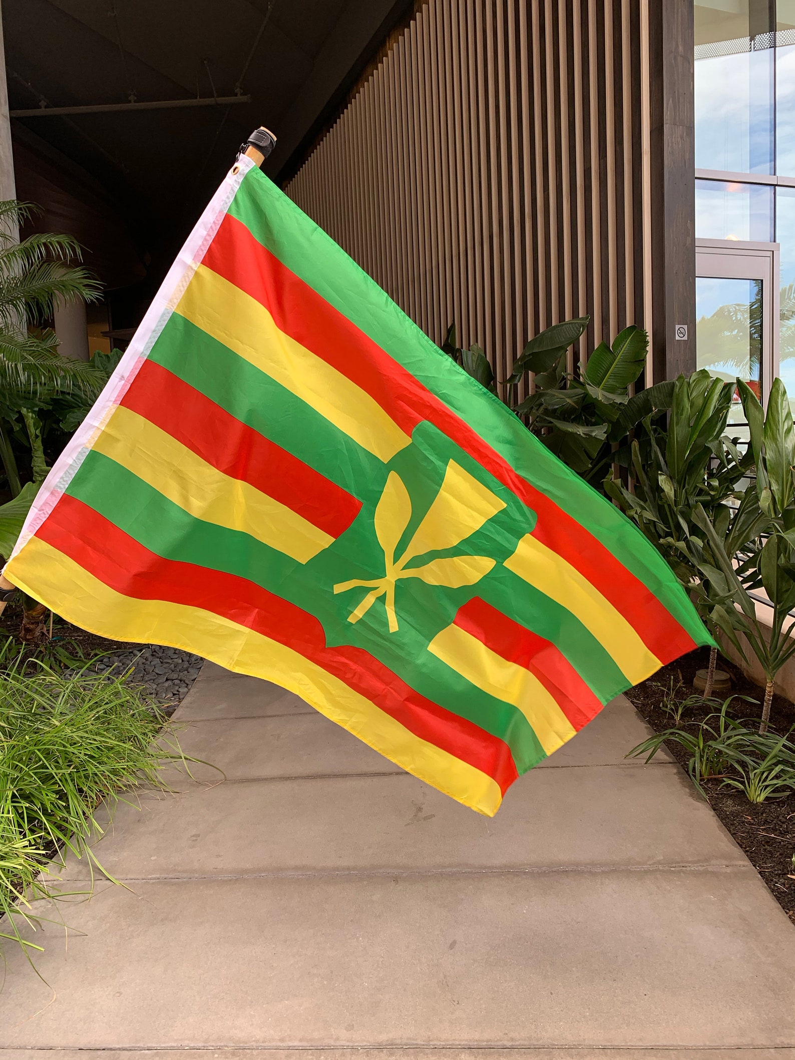 Kanaka Maoli Hawaiian Flag Hawaii Flag Reggae Hawaii Flag - Etsy