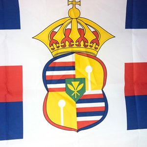 The Royal Standard of King Kalakaua Flag - Etsy