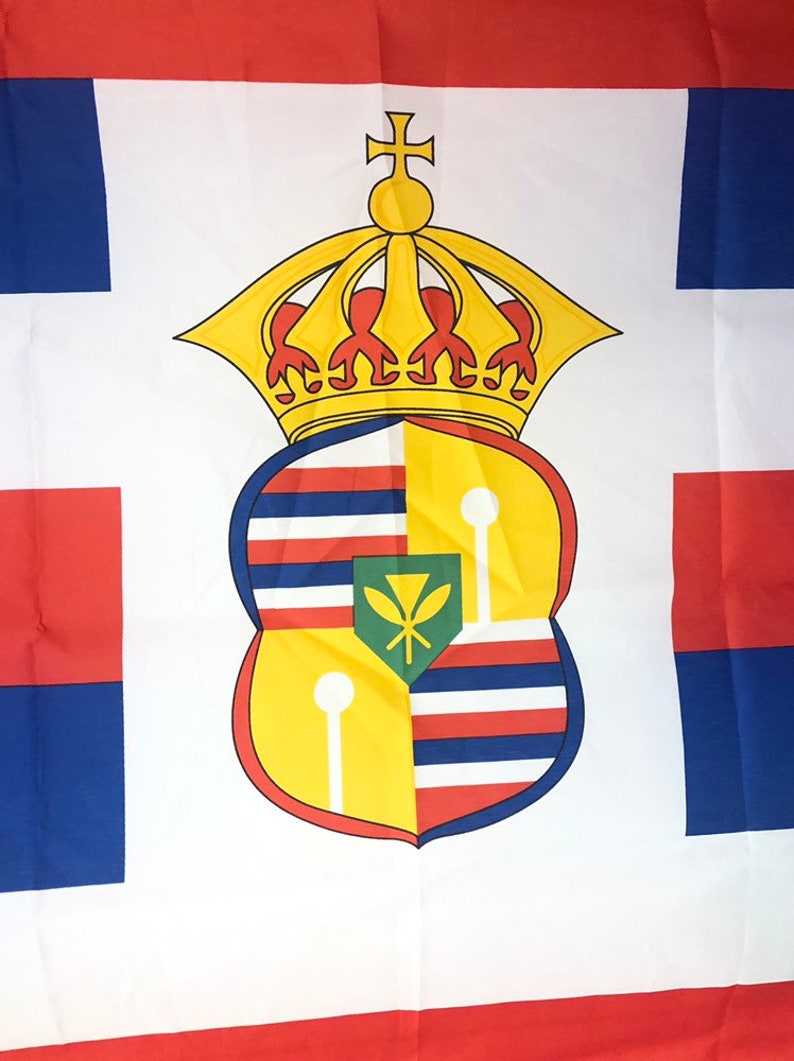 The Royal Standard of King Kalakaua Flag - Etsy