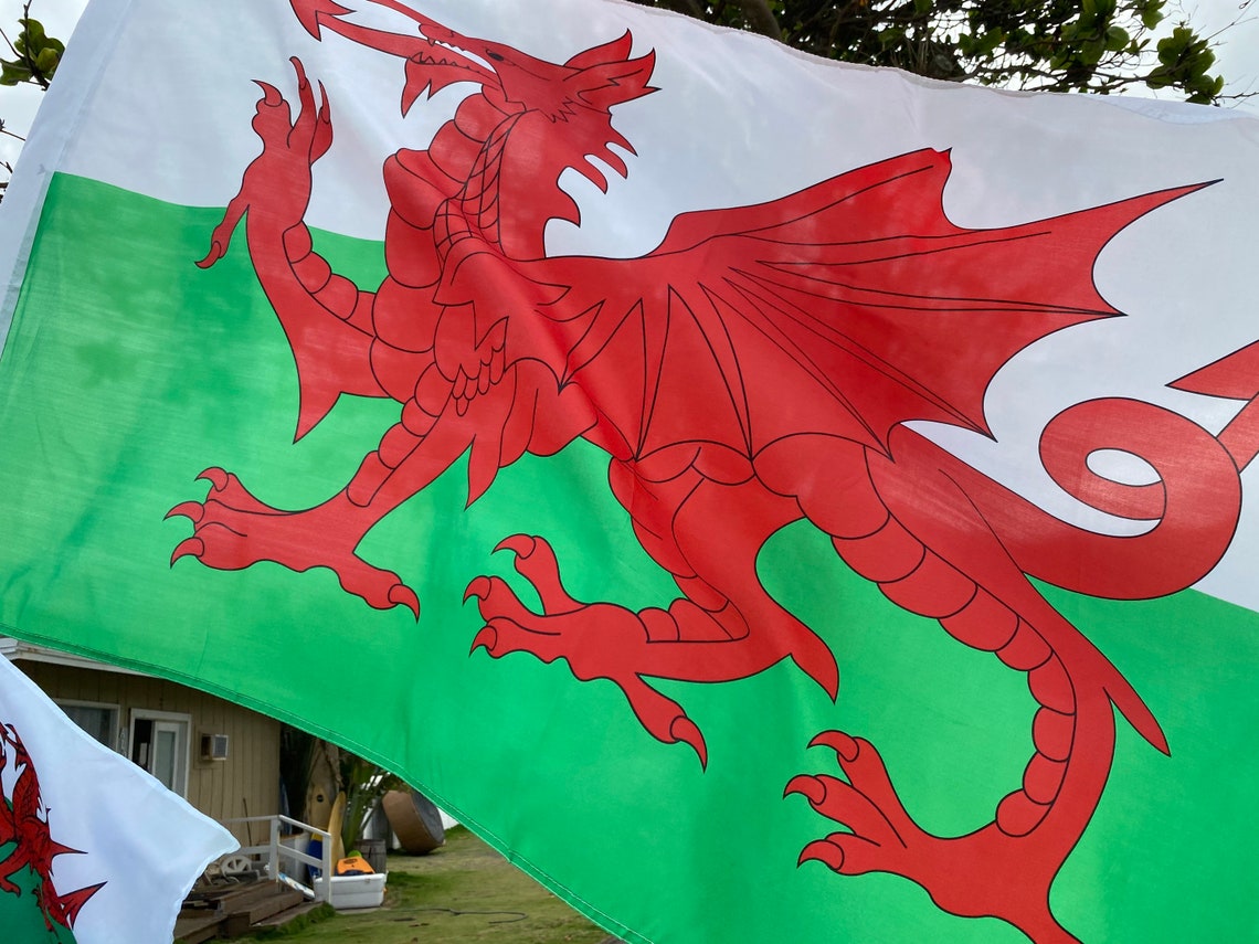 Wales Flag | Etsy