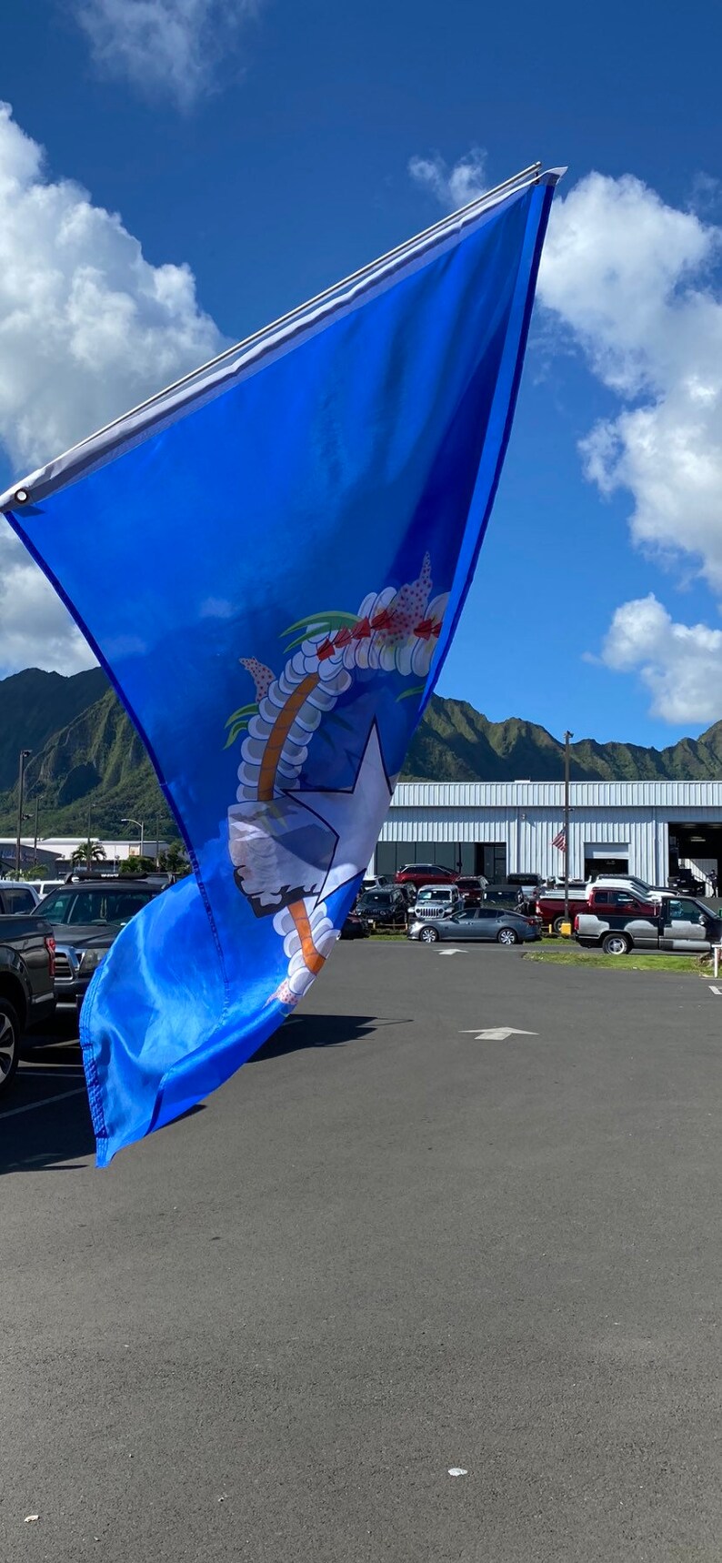 Saipan Flag, Large Flags - Etsy