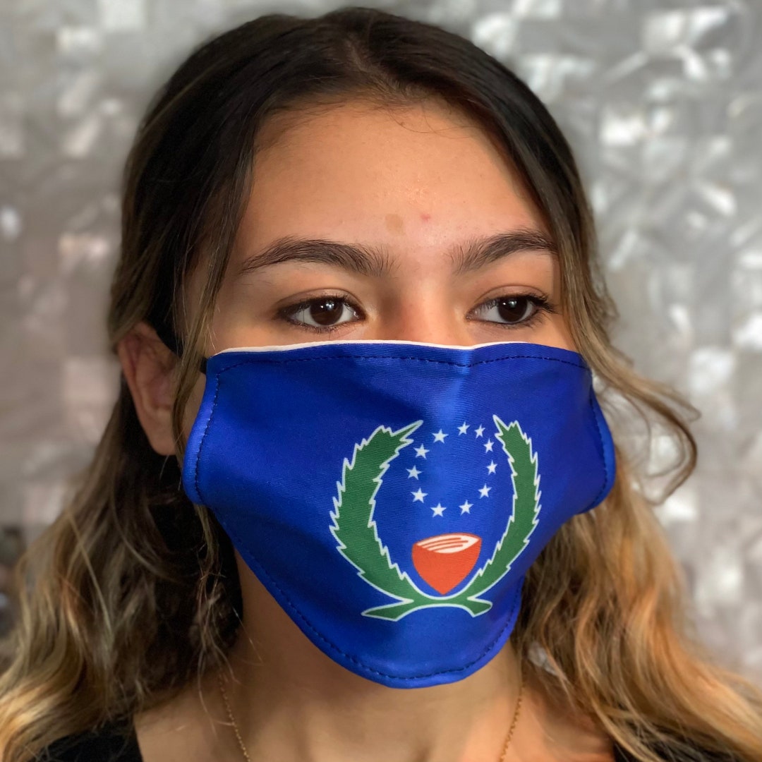 Pohnpei State Flag Face Mask - Etsy