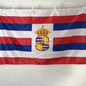 The Royal Standard of King Kalakaua Flag - Etsy