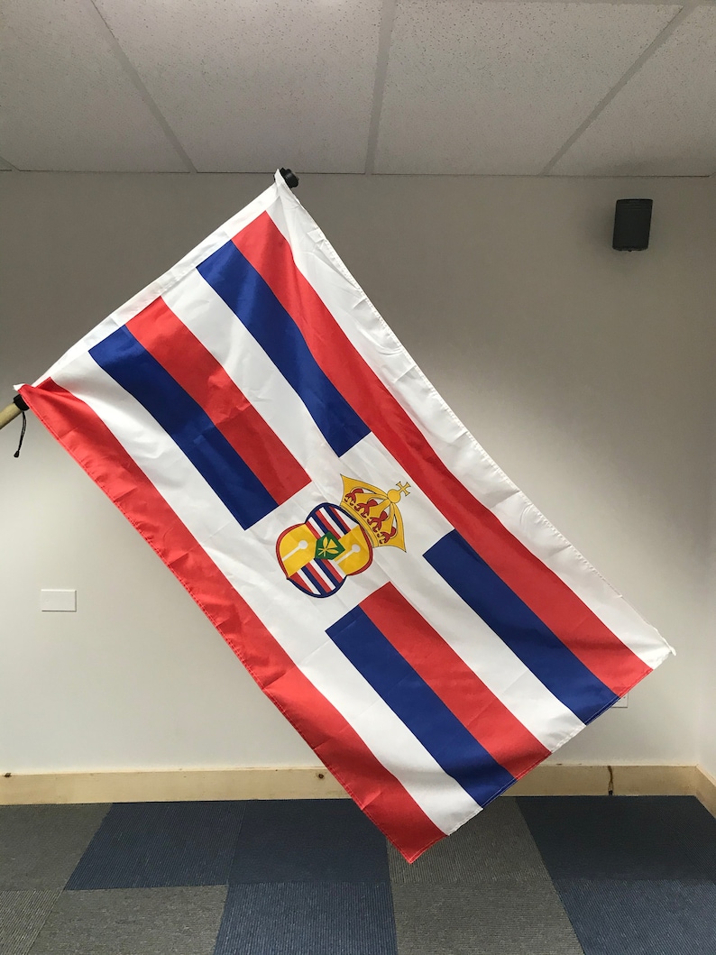 The Royal Standard Of King Kalakaua Flag | Etsy
