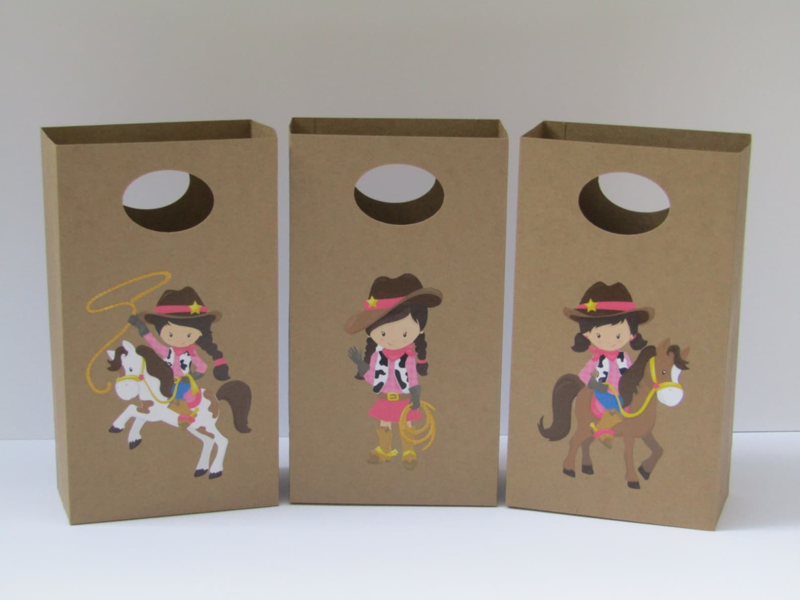 12 Western Cowboys Cowgirls Party Favor Bag Candy - Etsy