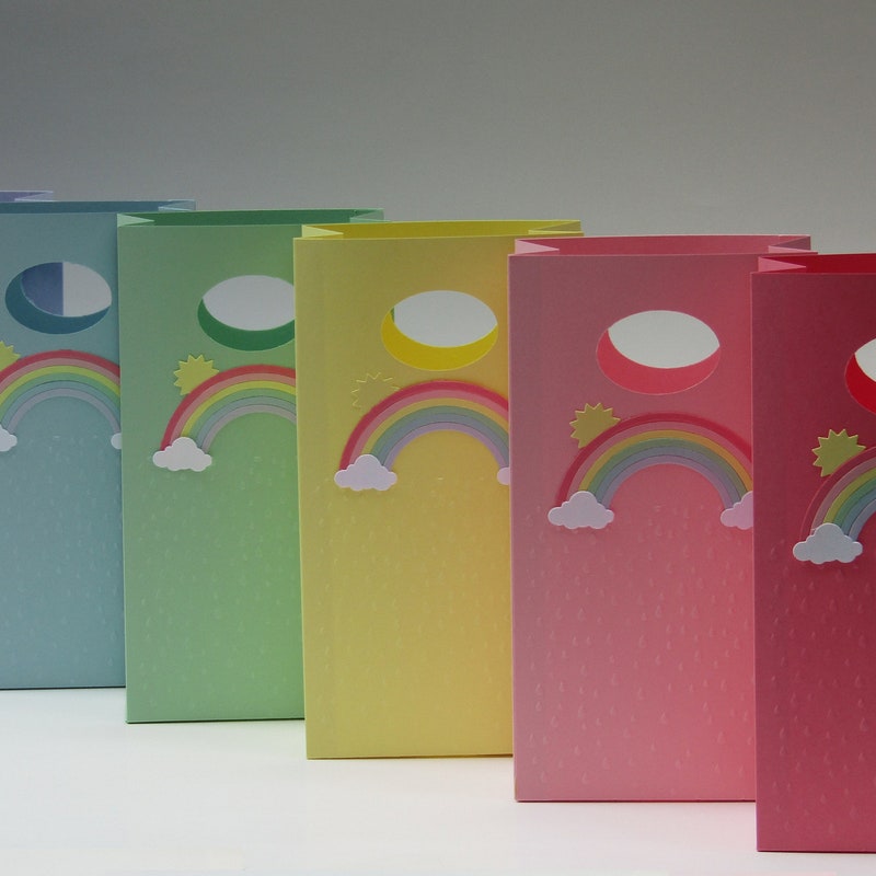 Rainbow Favor Bags - Etsy
