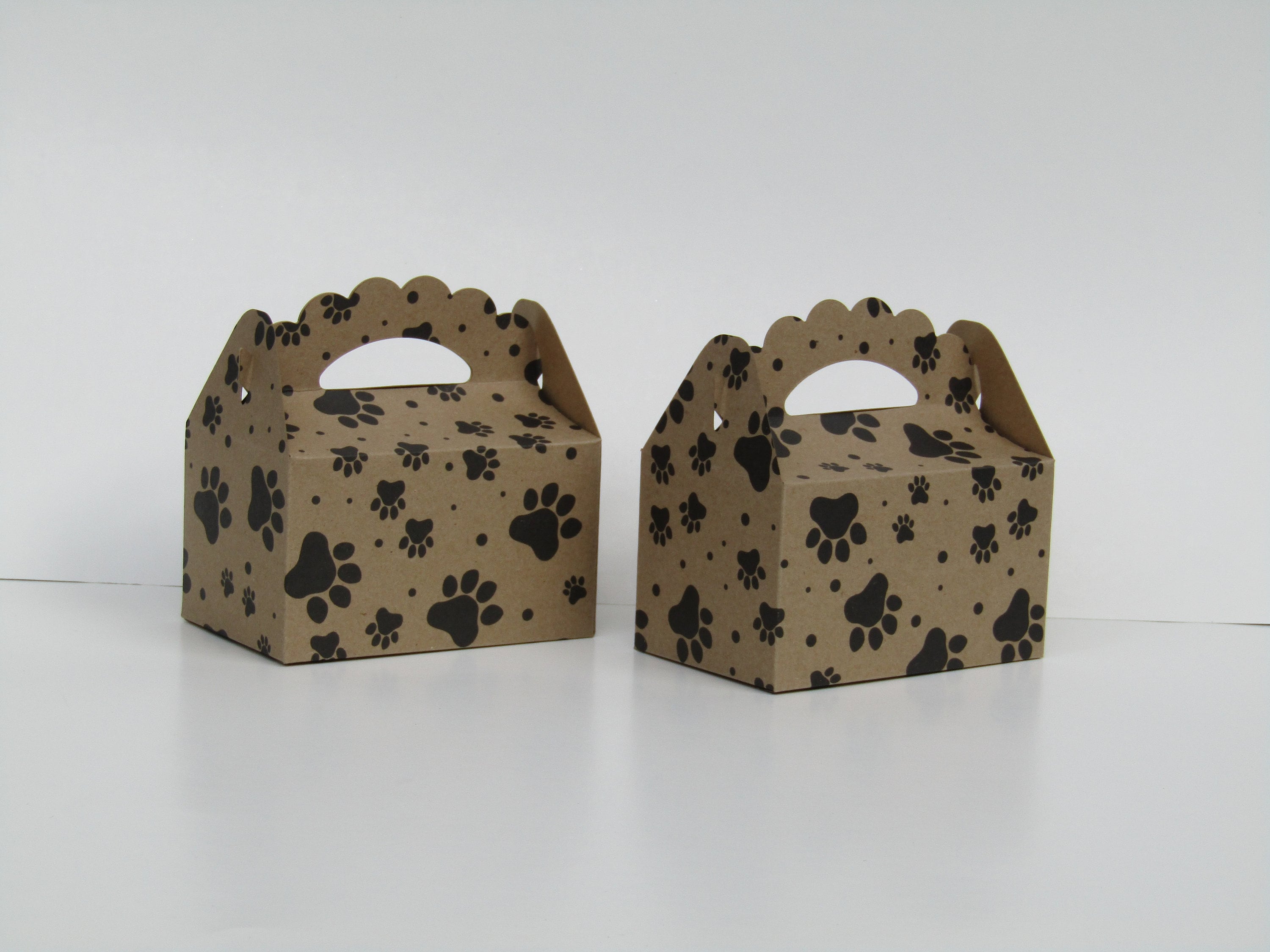 10 Kraft Brown Dog Treat Bag Brown Paper Bags-bone Treat - Etsy