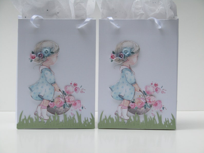 10 Little Spring Party Favors Bag - Birthday Favor Bag–candy/treat Bag ...