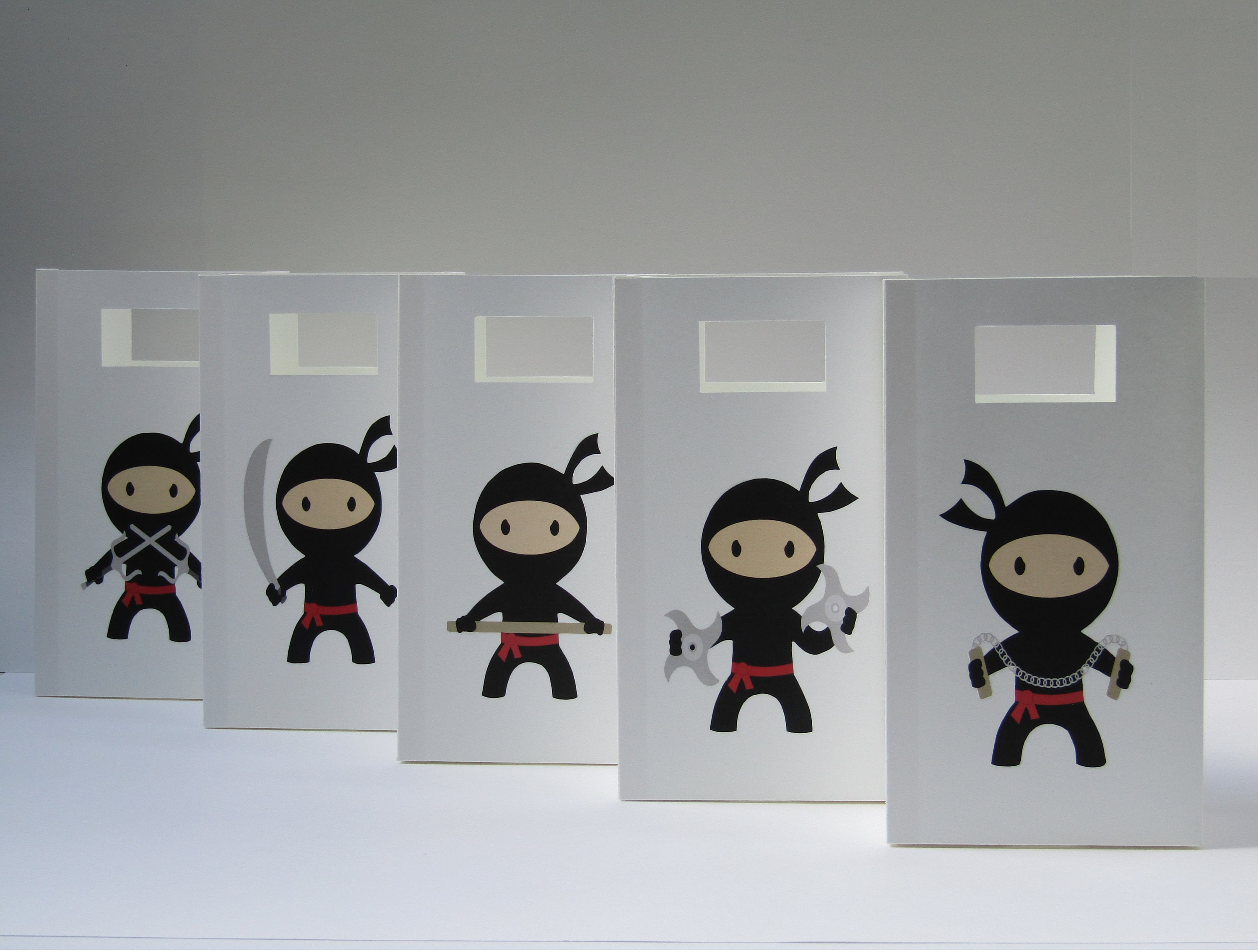 10 Ninja Theme Birthday Party Favor Bags Ninja Candy Bag - Etsy