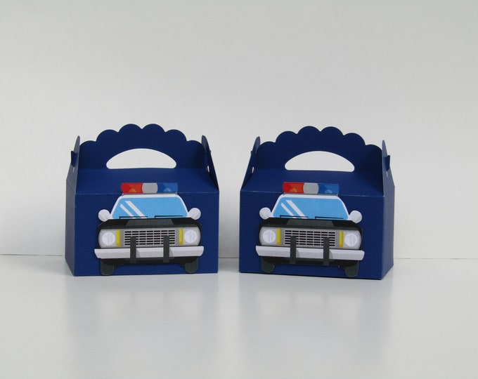 Police Favor, Police Car Favor, Emergency Services Favor, Police Party ...