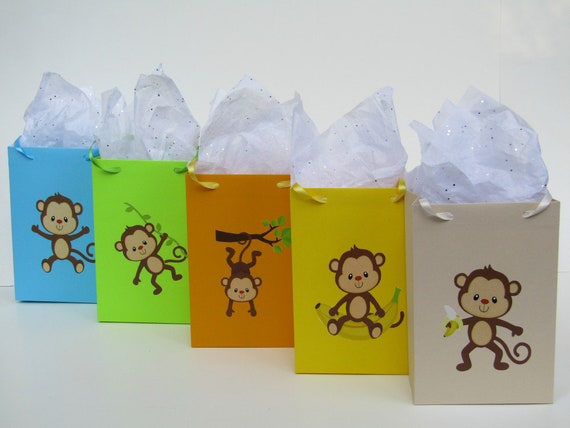 10 Jungle Birthday Party Bag-safari Treat Favor Gift | Etsy