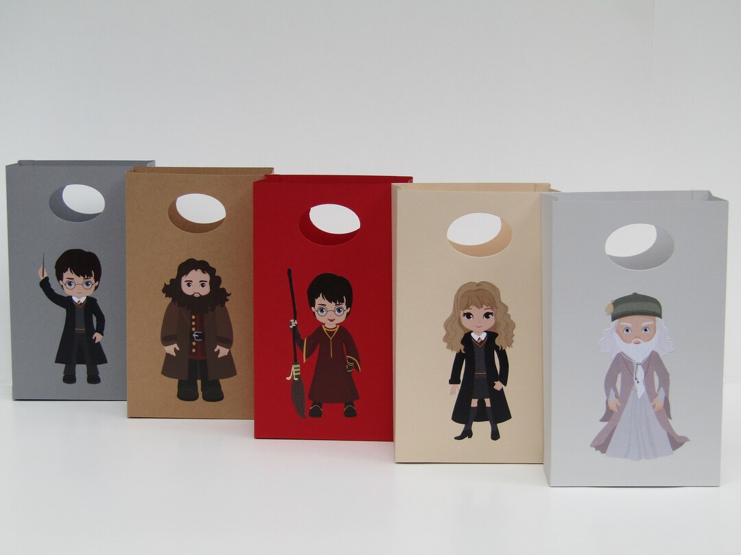 10 Wizards Party Favor Bag - Candy /treat Bag - Magic Gift Bag– Magic ...