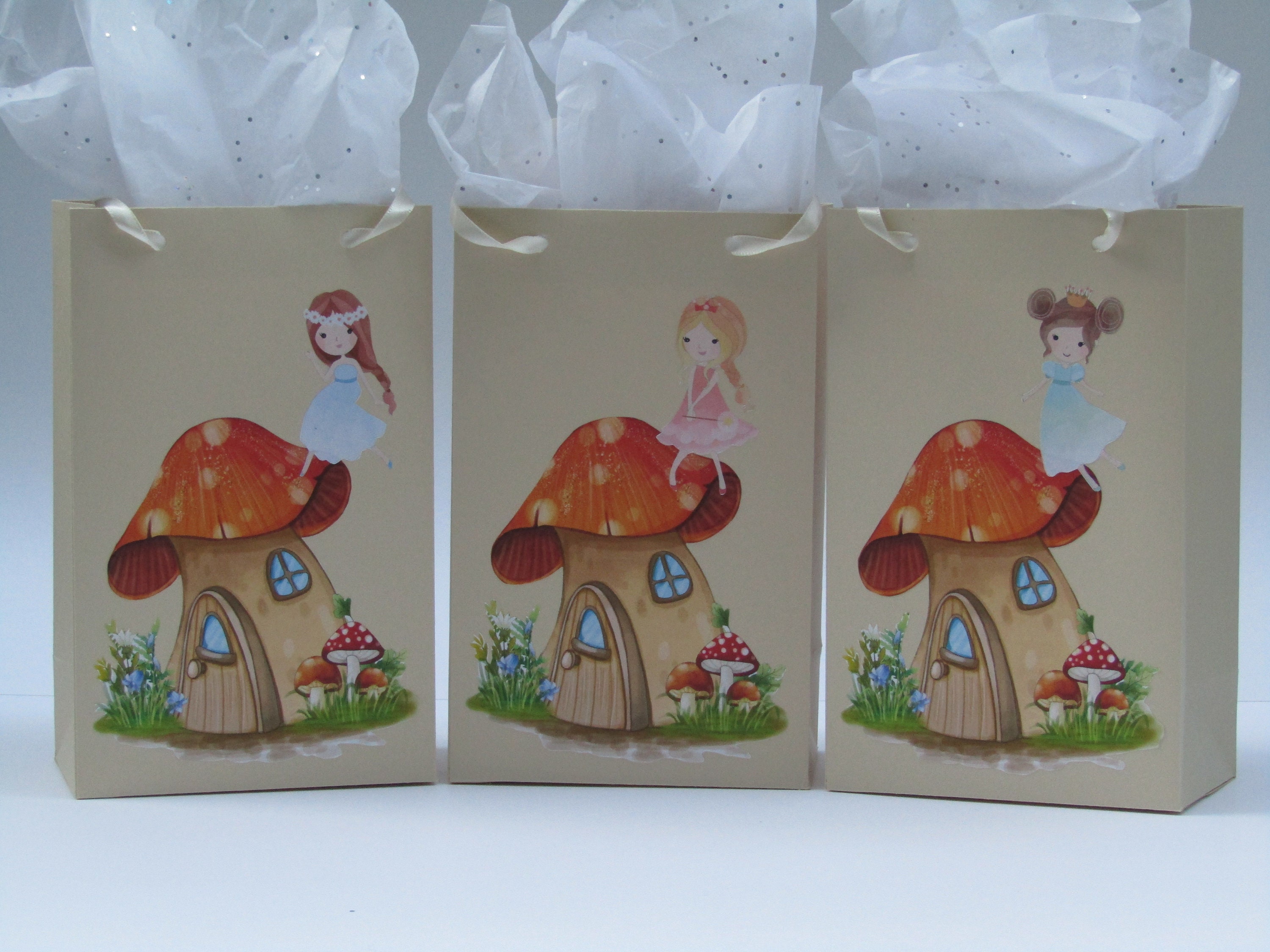 12 Fairy Party Favor Bag-fairy Treat Bag-fairy Girls Birthday - Etsy