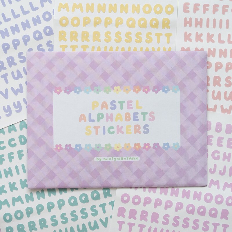 Alphabet Die Cut - Etsy