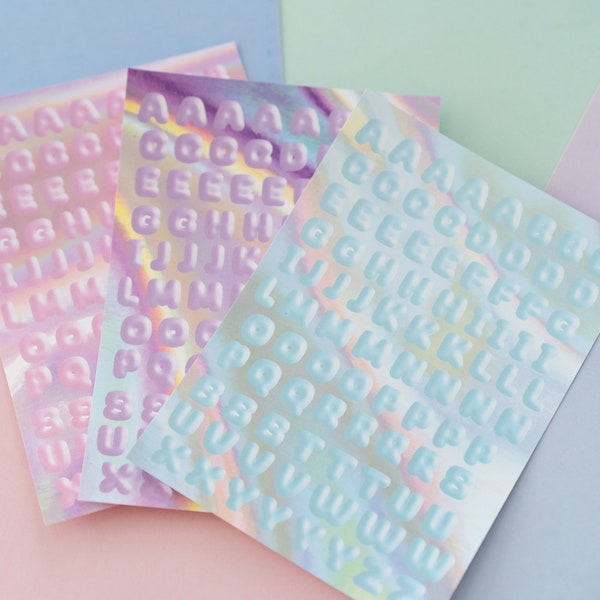 puffy-alphabet-stickers-etsy-uk